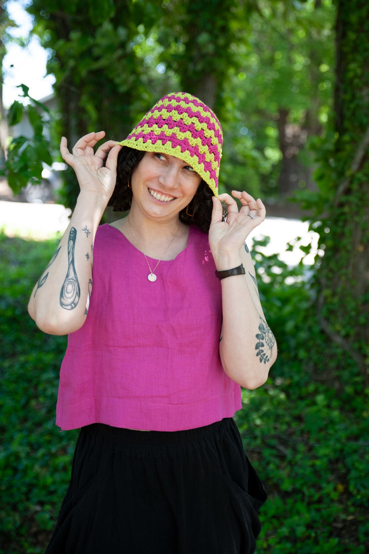 Granny Bucket Hat Kits (Crochet)– Black Mountain Yarn Shop